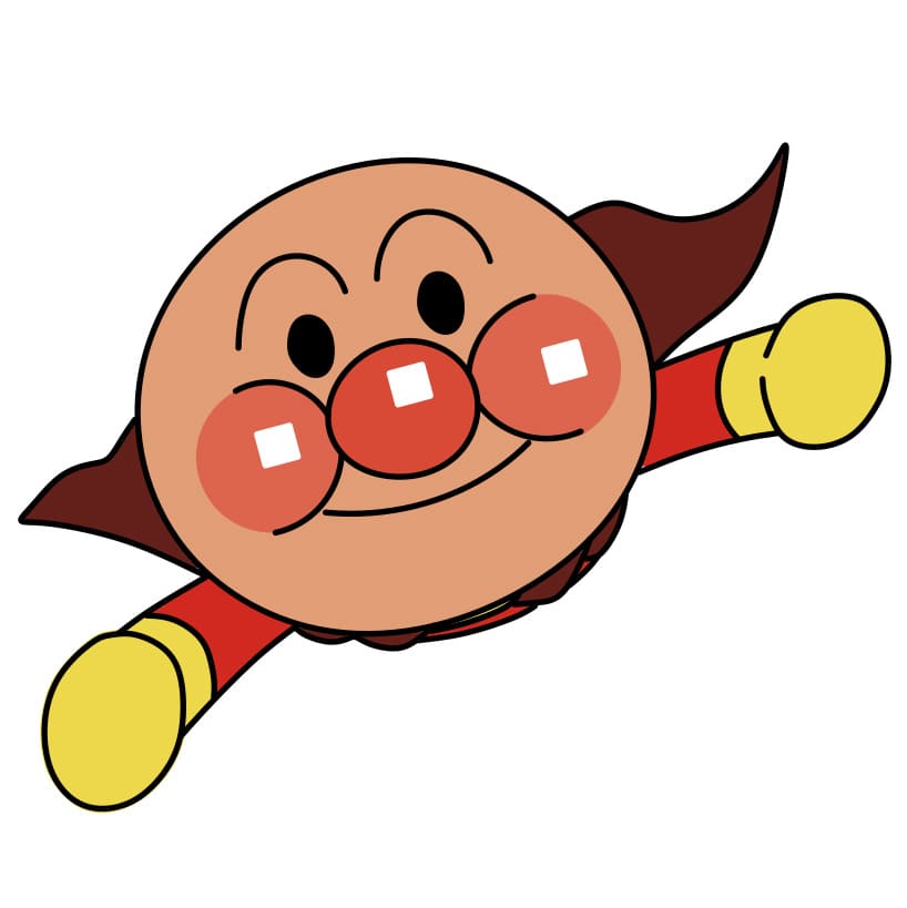 3.Instrucciones sobre cómo dibujar un personaje simple de Anpanman
